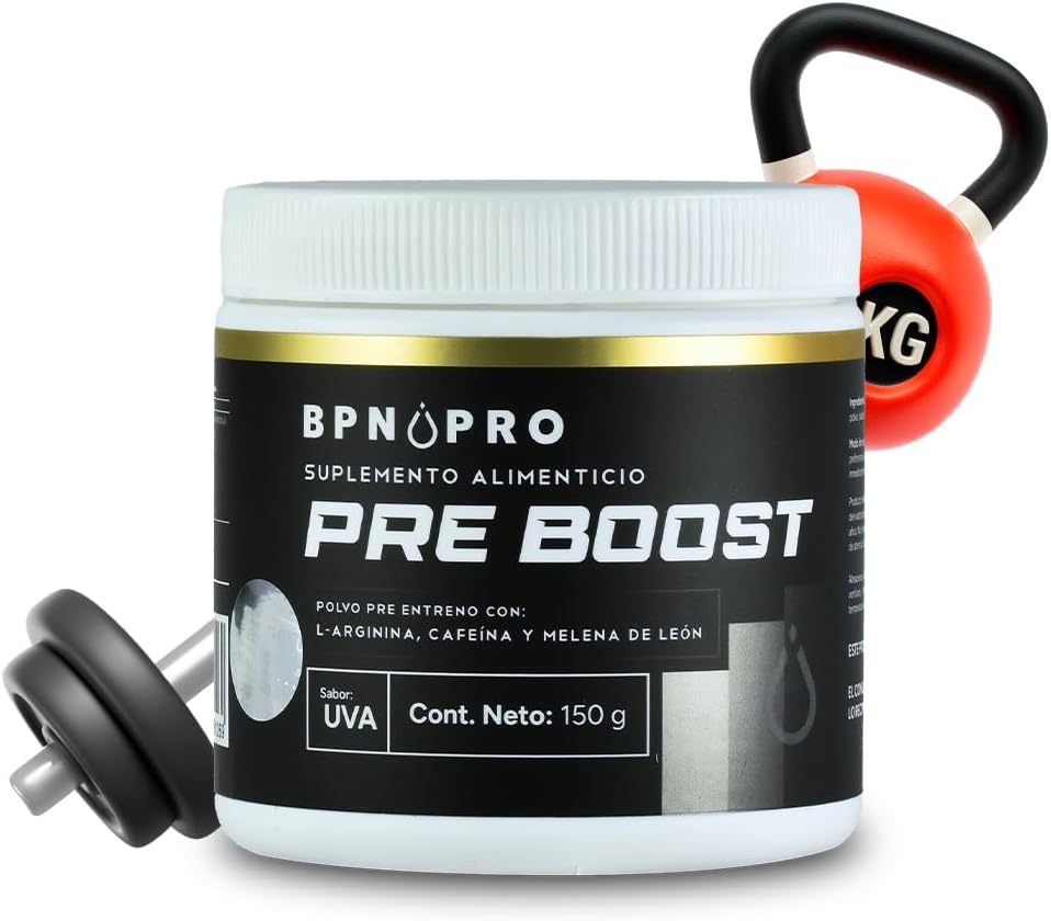 Pre Entreno Oxido Nitrico Arginina Betabel Cafeína Bpn Pro.