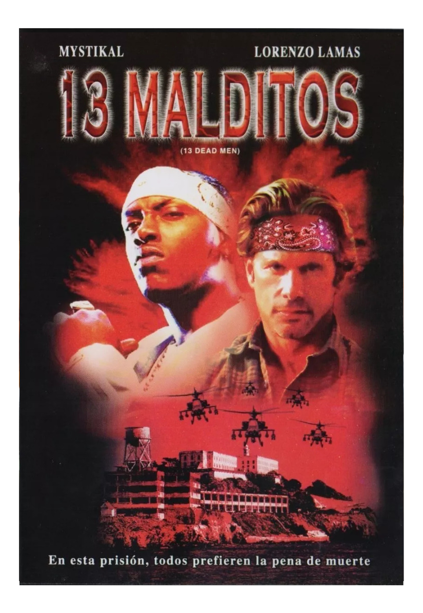 13 Trece Malditos 13 Dead Men Lorenzo Lamas Pelicula Dvd.