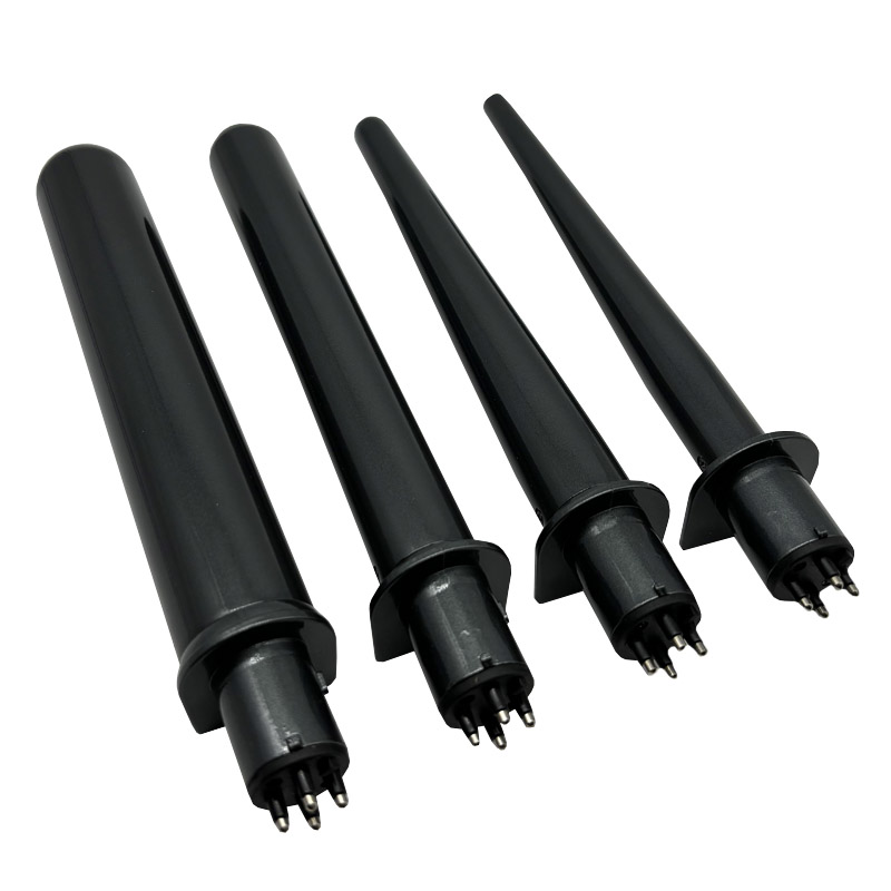 Stylisé Ferro 4 en 1 Digital Profesional Negro Morado Estilismo.