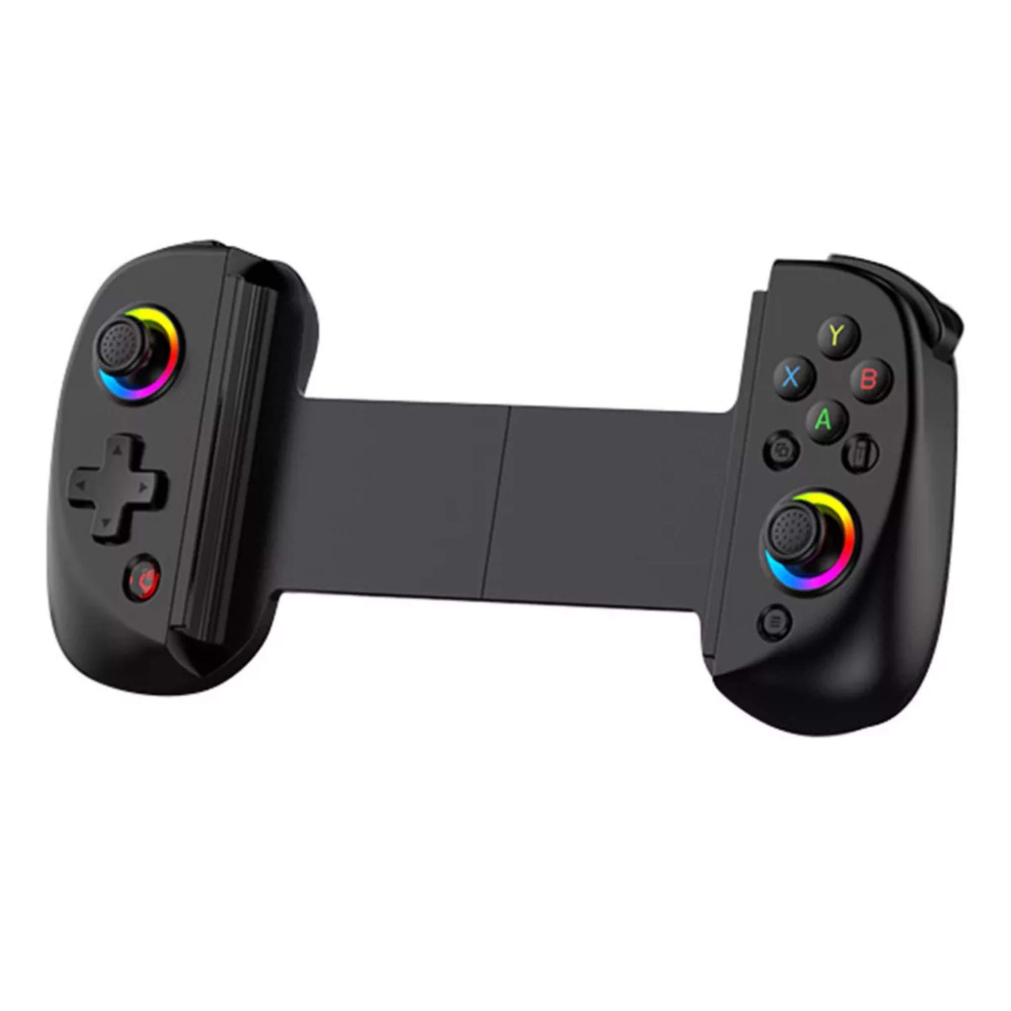 Control Joystick Gamepad Rgb Para iPhone Android Switch Color Negro