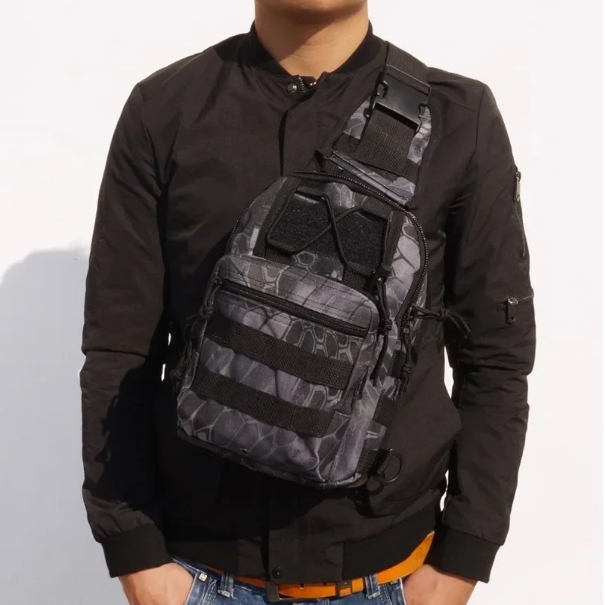 Multiusos Pechera Mochila Táctica Militar Bandolera Cruzada Mochila ...