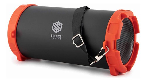 Bocina Bluetooth Portátil Select Sound Bazooka Rojo - Subwoofer, FM ...