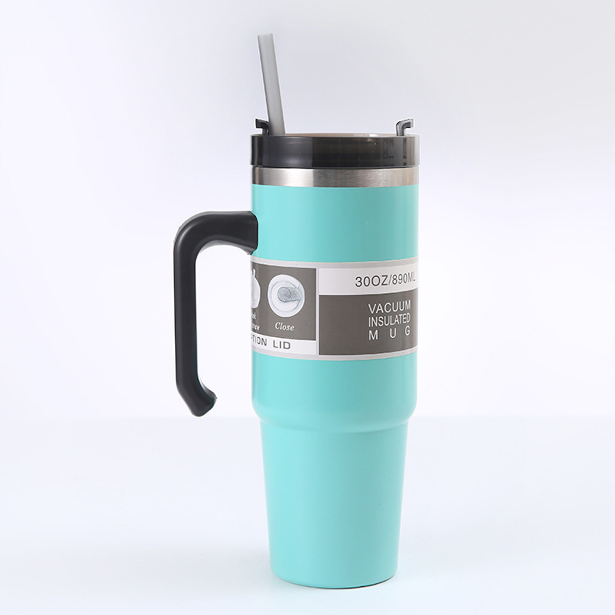 termo con asa Acero Inoxidable portátil de 890ml ideal bebidas frías y ...