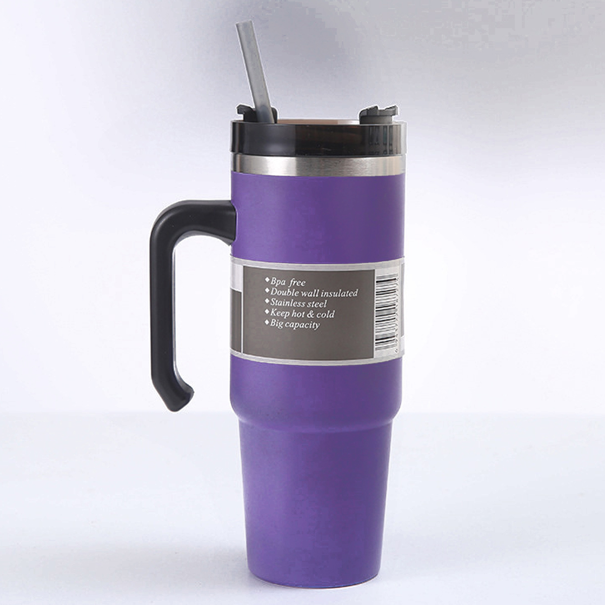 termo con asa Acero Inoxidable portátil de 890ml ideal bebidas frías y ...