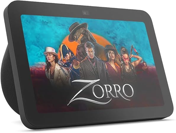 Amazon - Echo Show 8 (3rd Generation) 8-inch Smart Display with Alexa - Charcoal