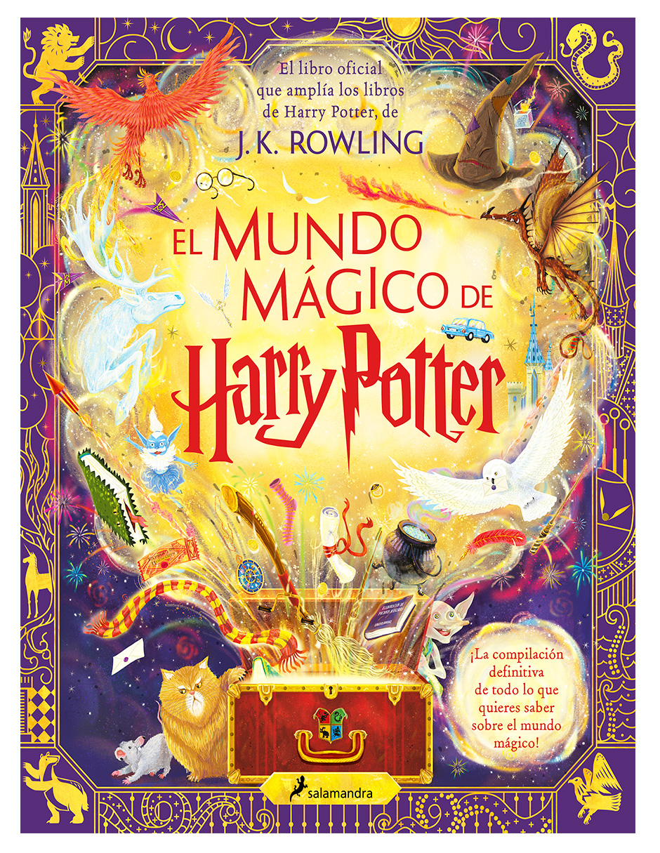 Libro El Mundo Mágico de Harry Potter Autor J.K. Rowling