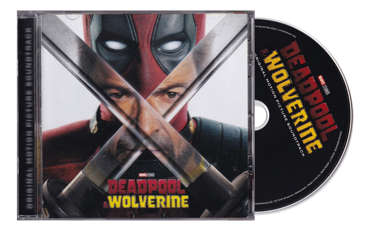 Deadpool & Wolverine Original Motion Picture Soundtrack Disco Cd