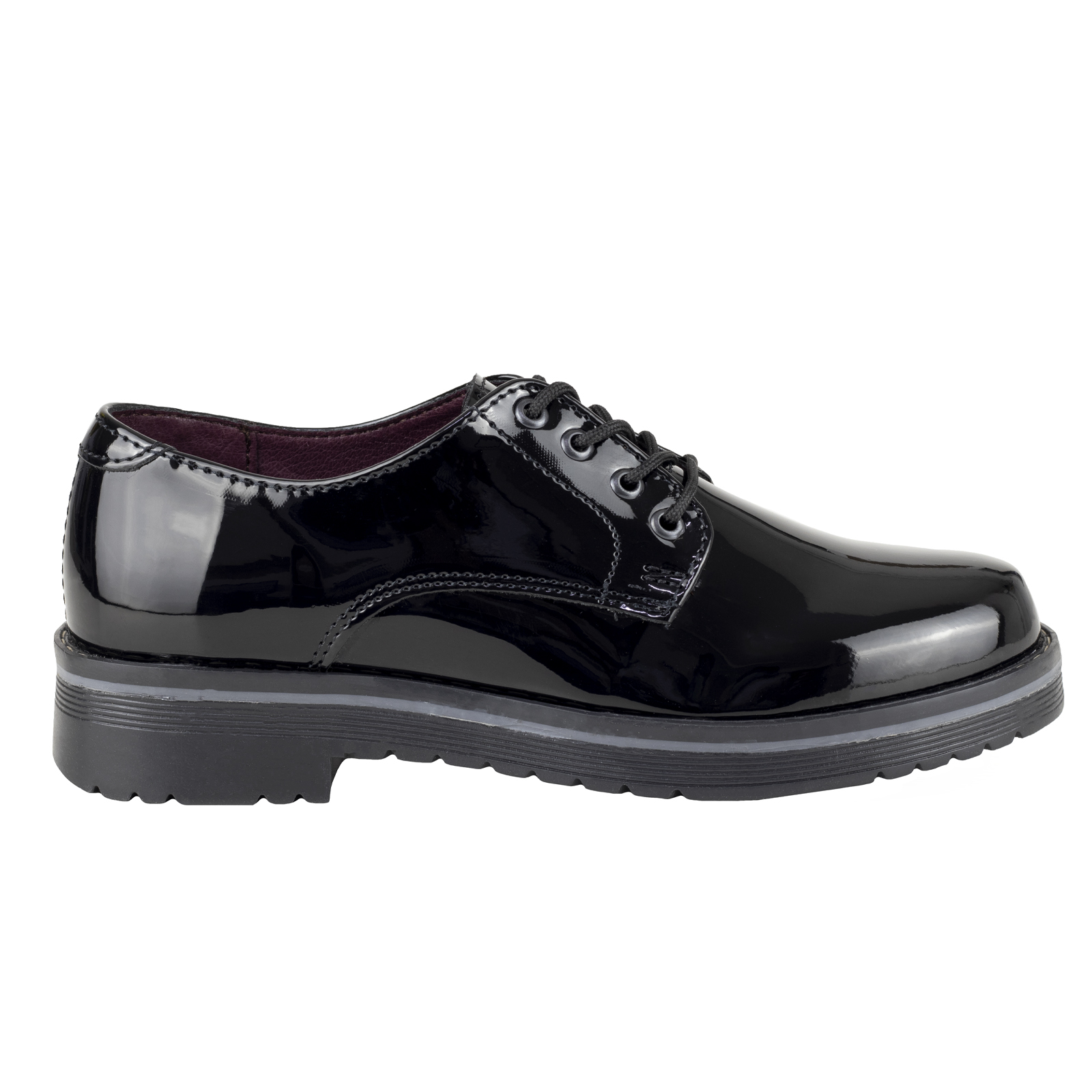 Zapato Escolar De Charol Niña Green Love Moderno 93120 Negro