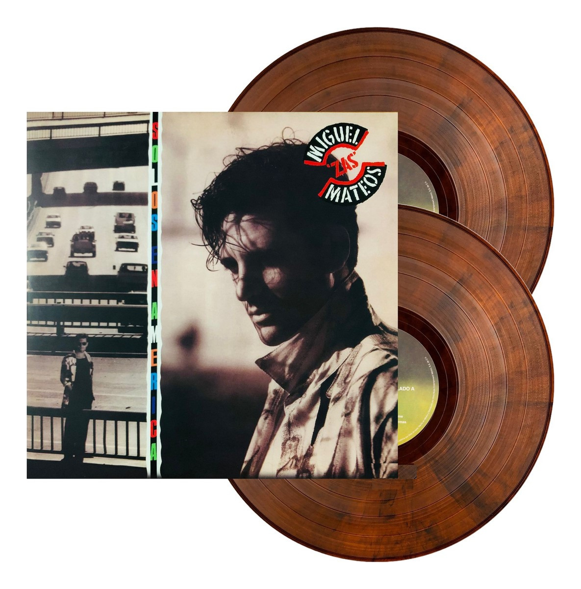 Miguel Mateos & Zas Solos En America Brown Smoke 2 Lp Vinyl