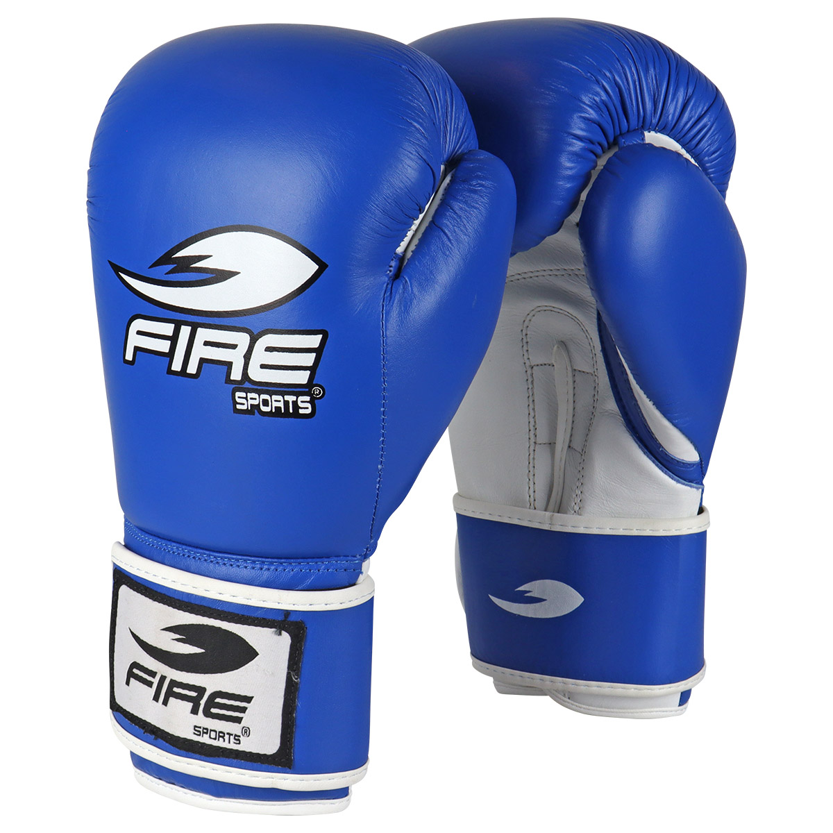 PAR DE GUANTES DE BOX FIRE SPORTS DE PIEL OFICIAL PARA COMPETENCIAS ...