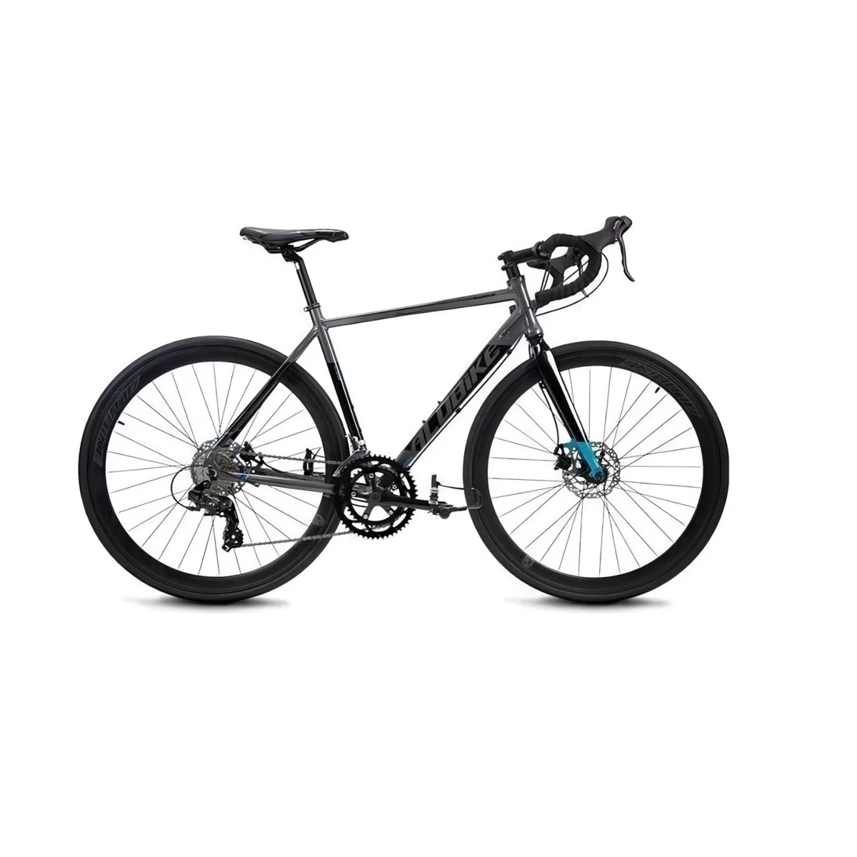 Bicicleta Alubike Mazzima R700 Ruta 14 Vel Gris 51" Talla = M ENDY14