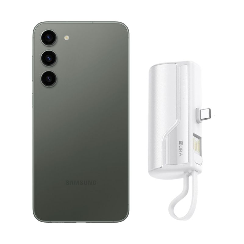 Galaxy S23 Plus 256GB Verde Reacondicionado Grado A + Mini Power Bank