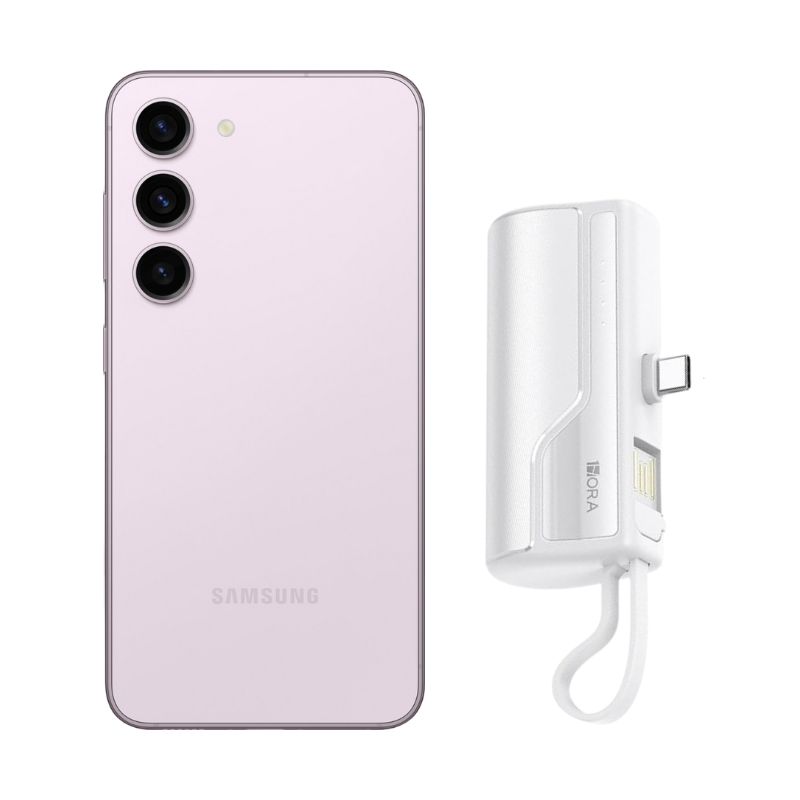Galaxy S23 Plus 256GB Lila Reacondicionado Grado A + Mini Power Bank
