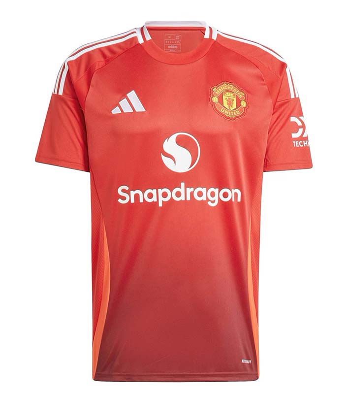 Nuevo! Jersey Manchester United 2024/2025 Titular Local Rojo Parche ...