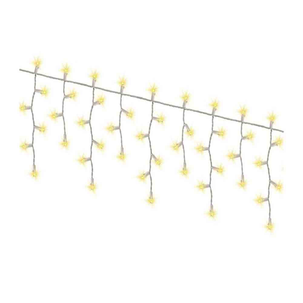 Cascada de Luces LED Cálida 300 Focos – Navidad Interior/Exterior ...
