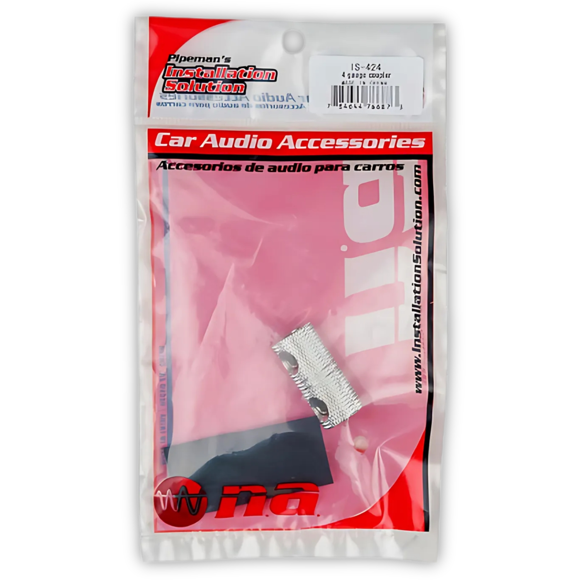 Cople Para cable Calibre 4 Pipeman's IS424 Acabado en Níquel