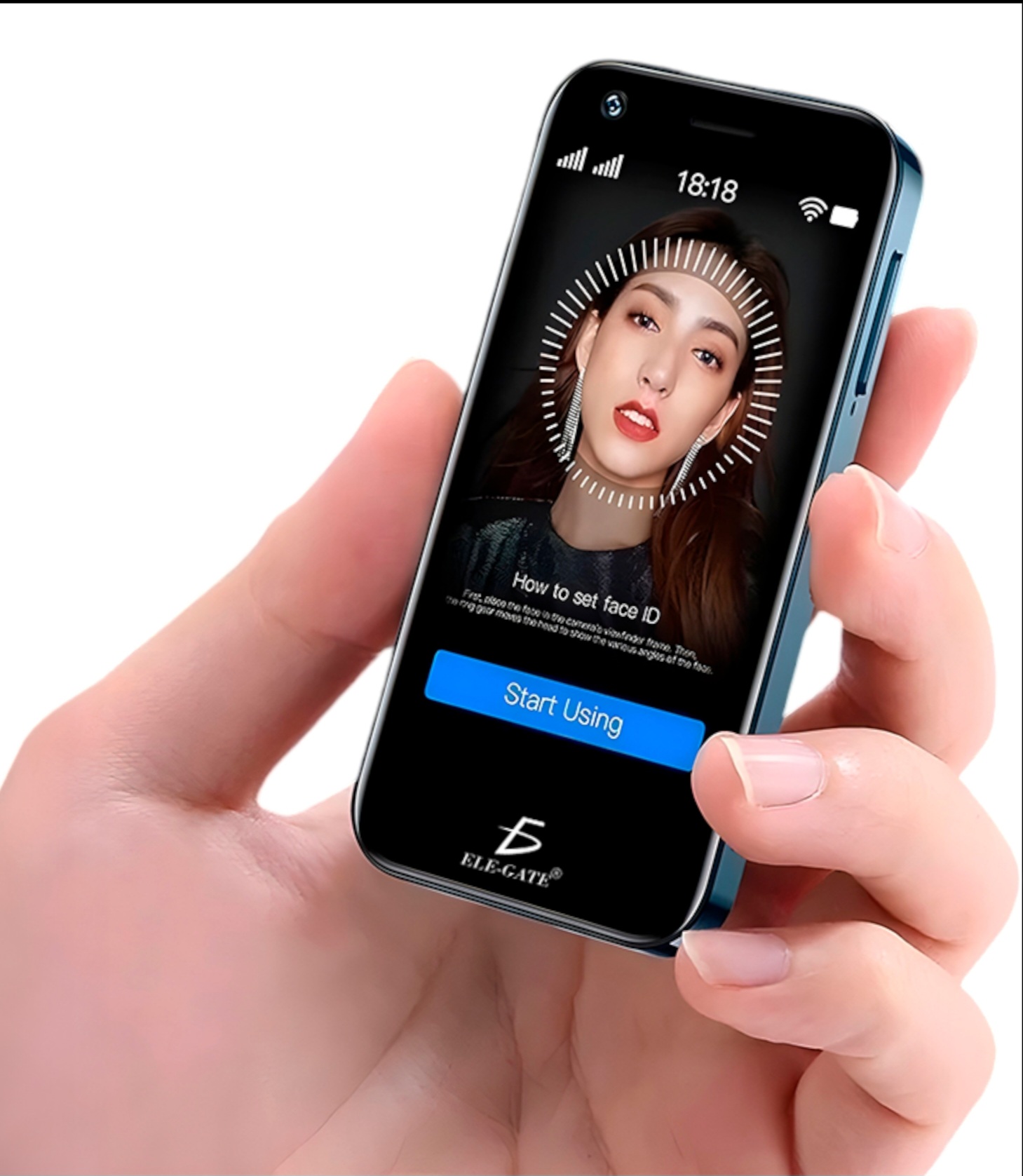 Mini smartphone Hiking A13 Memoria 8g+ 1g Ram Rosa Doble Sim