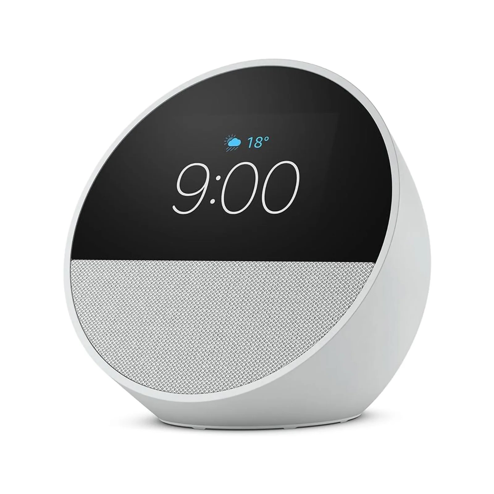 Bocina Inteligente Alexa Echo Spot Modelo 2024 Blanca