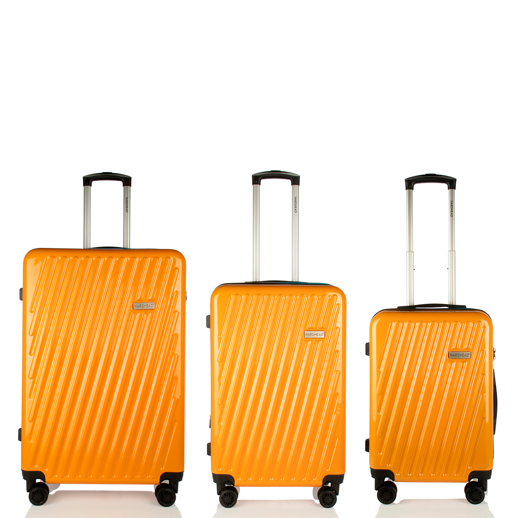 Set DENISSE Maleta Naranja Nueva Original 3 pza