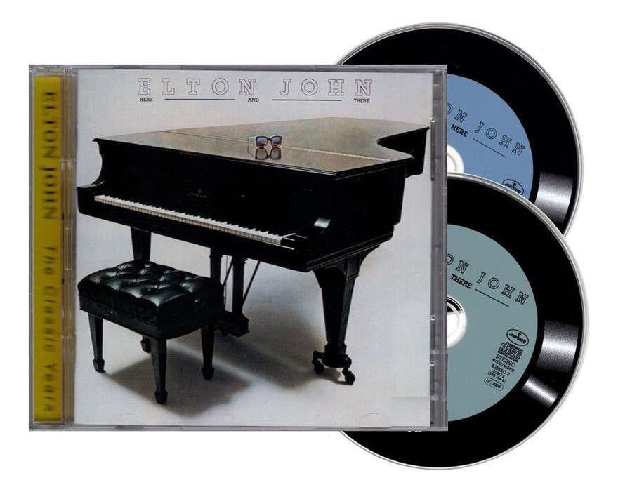 Elton John Here And There 2 Discos Cd