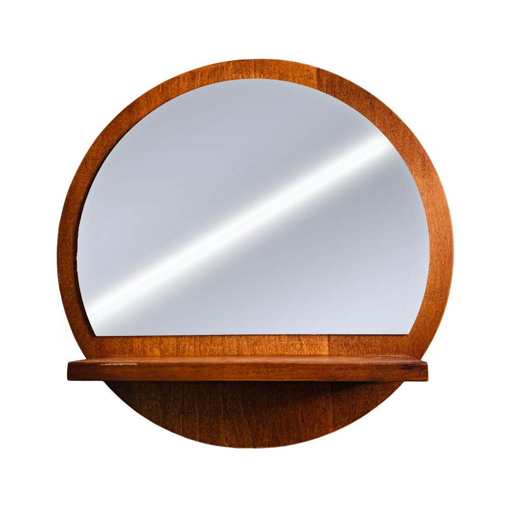 ESPEJO CON REPISA CUADRA