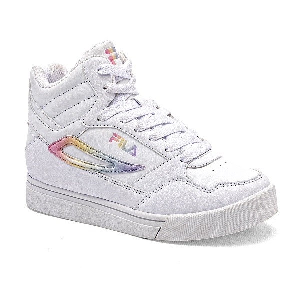 Tenis Fila Everge Fade Blanco/multicolor Mujer Tallas #22 al #25