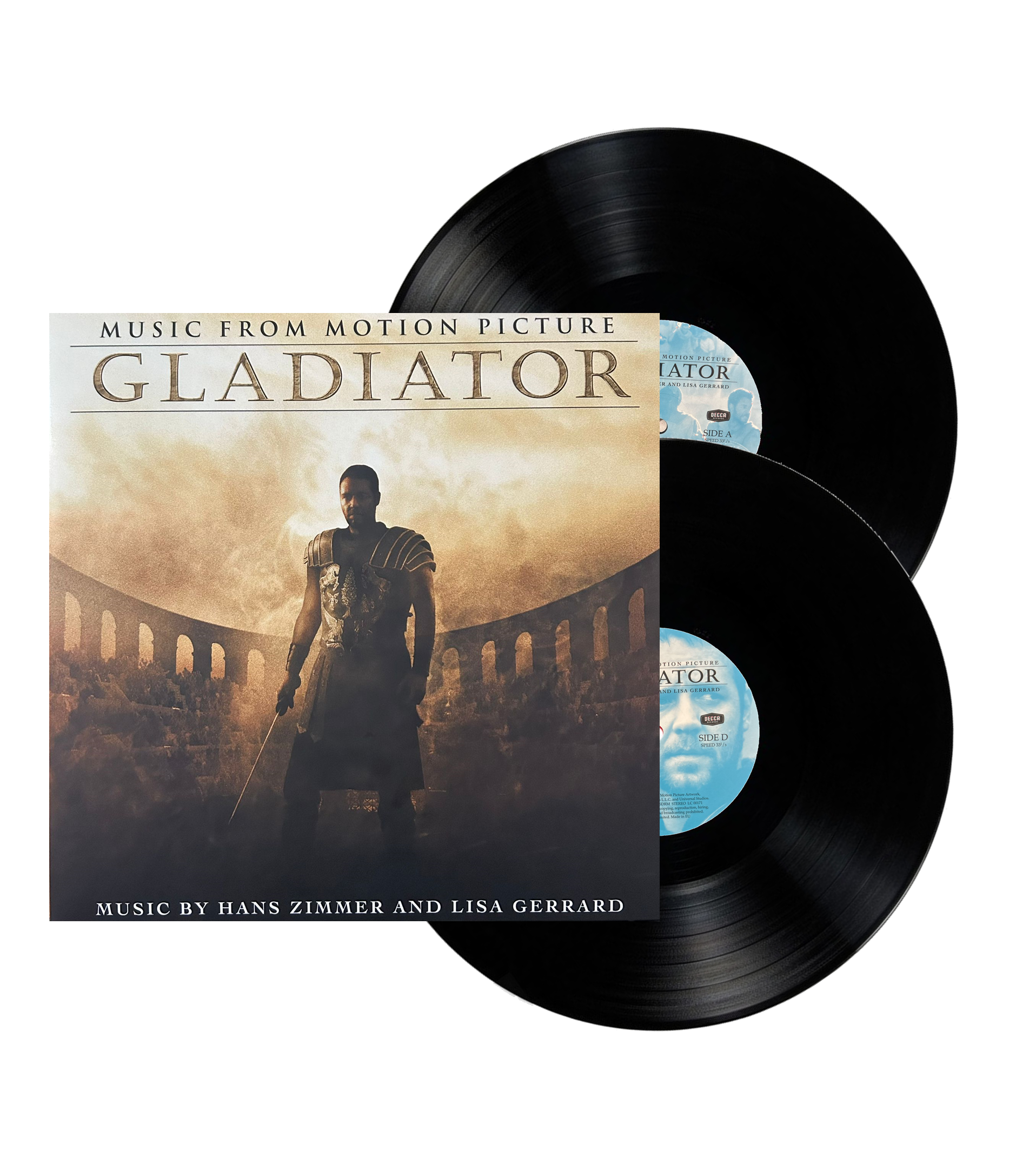 Gladiator Music From The Motion Soundtrack Picture 2lp Vinyl