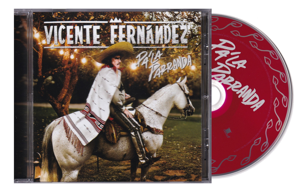 Vicente Fernandez Pa' La Parranda Disco 2024 Cd