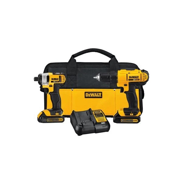 Kit Combinado de 2 Herramientas Dewalt (Taladro/Atornillador DCD771 y ...