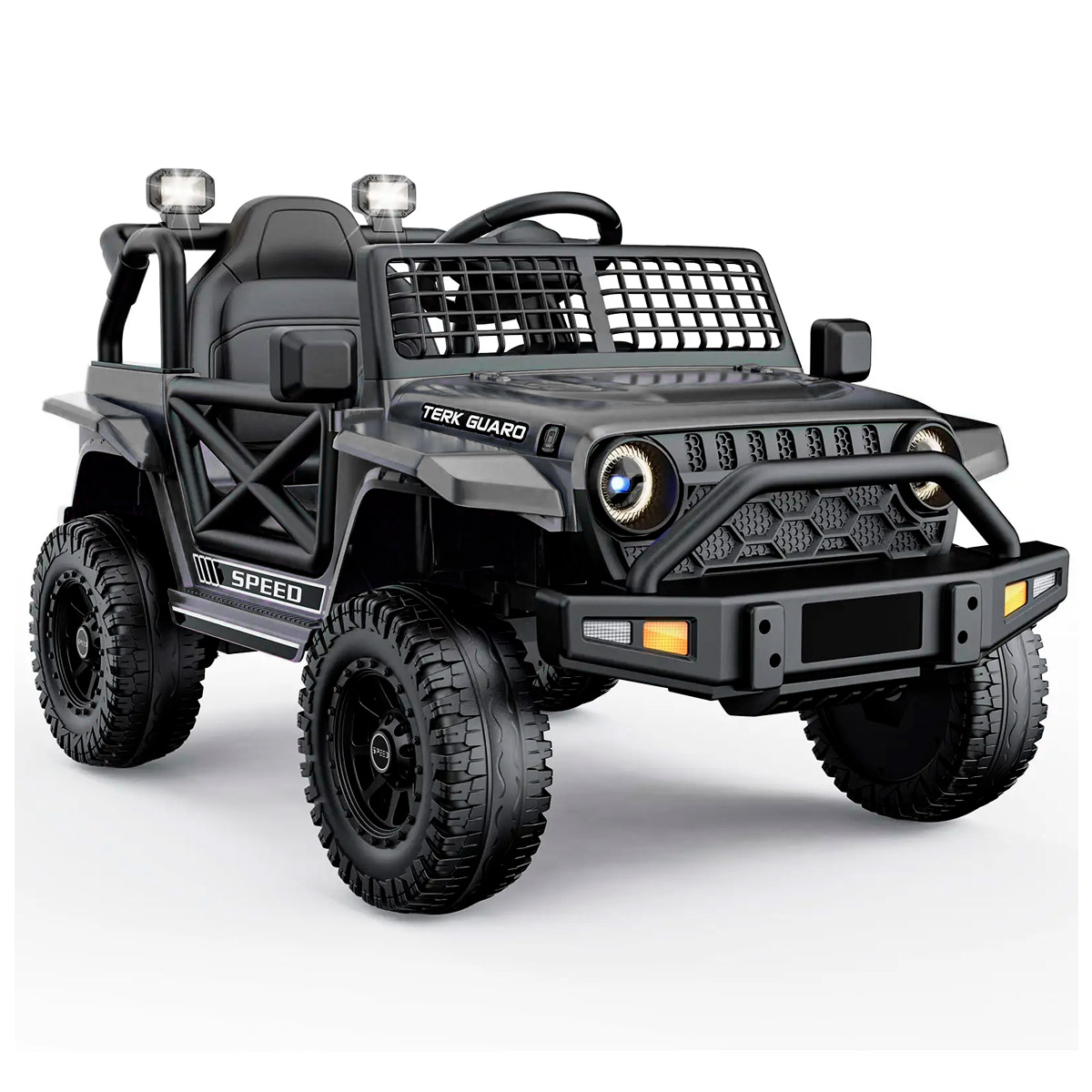 Montable Electrico Tipo Jeep X10A Negro