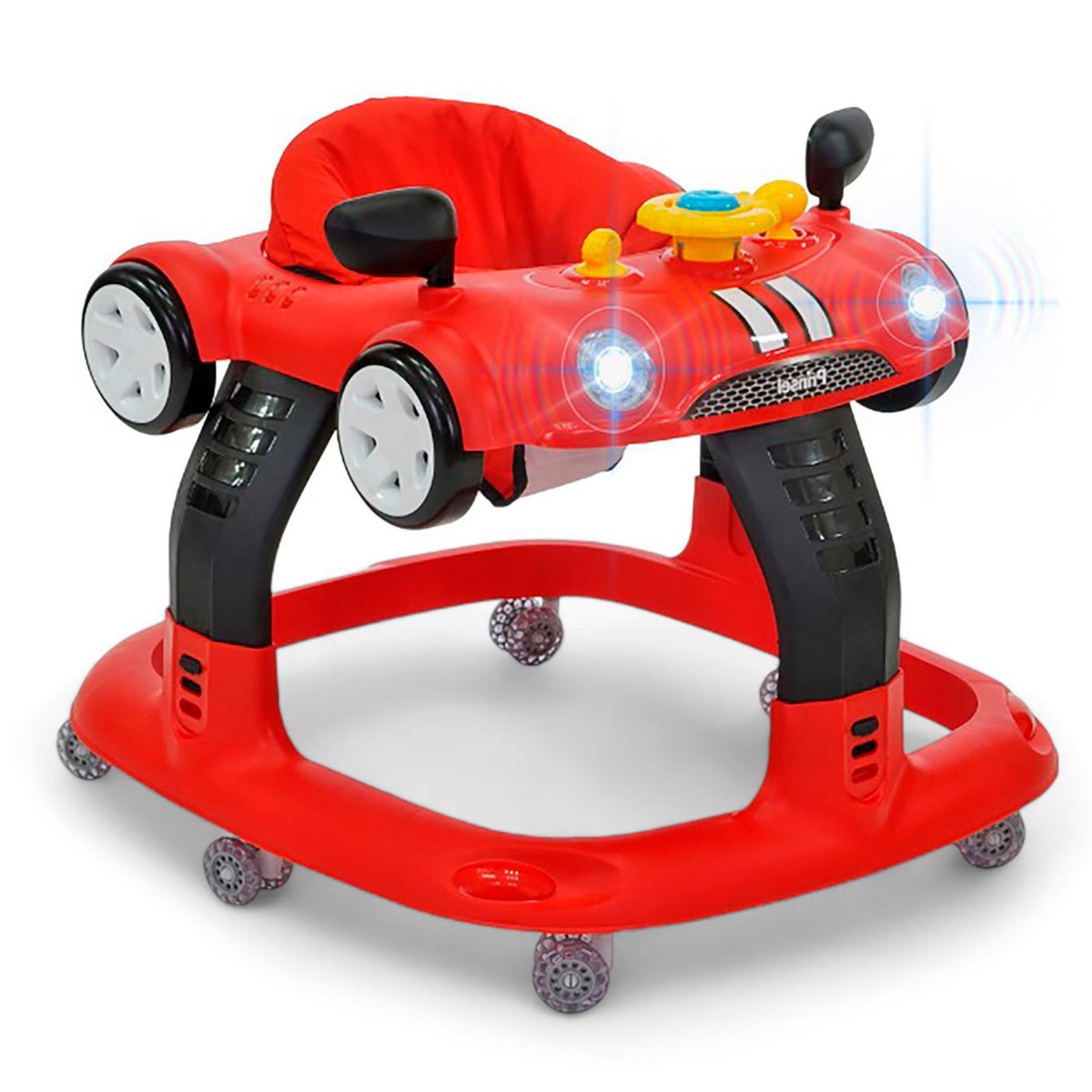 Andadera Para Bebe Prinsel Auto Boy LX Con Luz