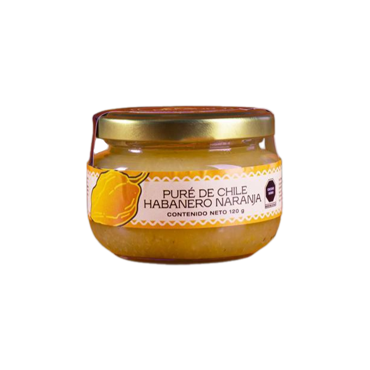 Puré De Chile Habanero Delsur Naranja 120gr