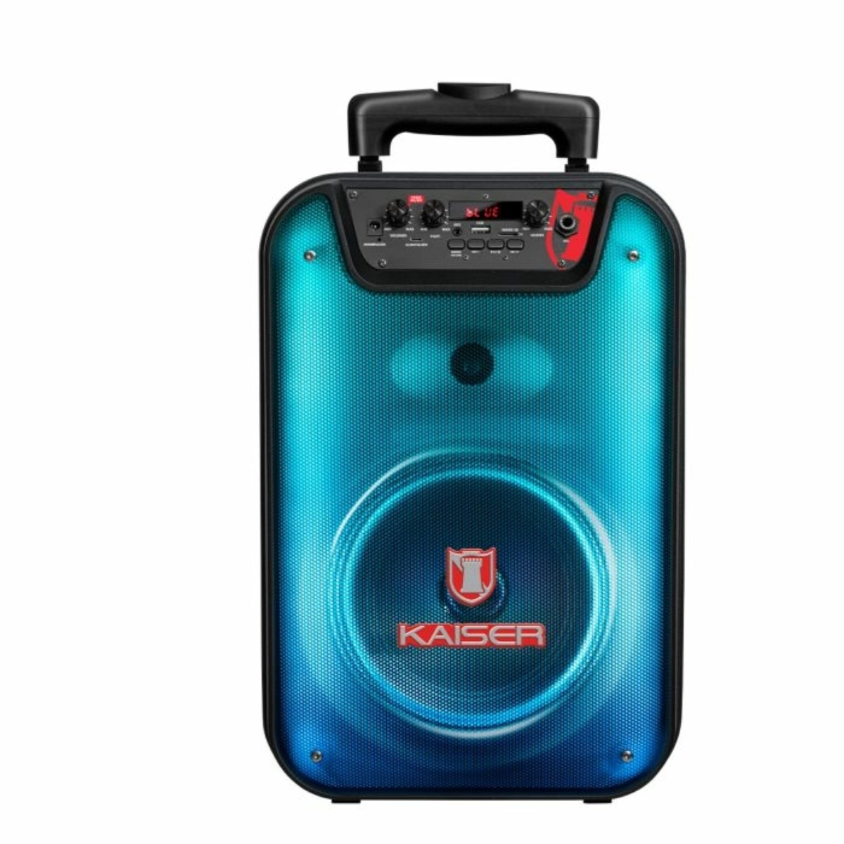 Bafle Bocina Kaiser KSW-3508 8" 6500 W PMPO Portátil C/Micrófono ...