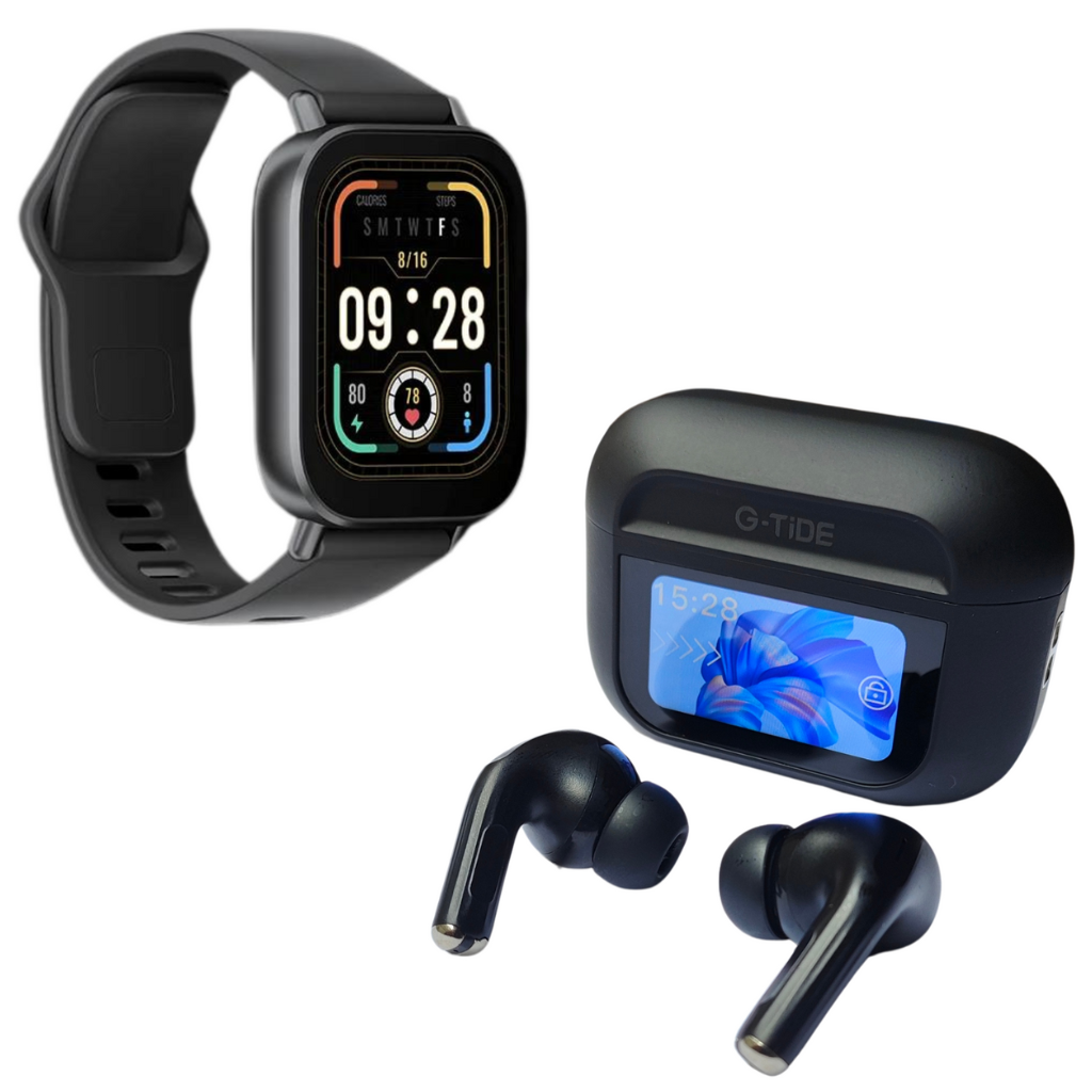 Redmi Watch 5 Active Negro con Audífonos con Pantalla Táctil G-TIDE ...