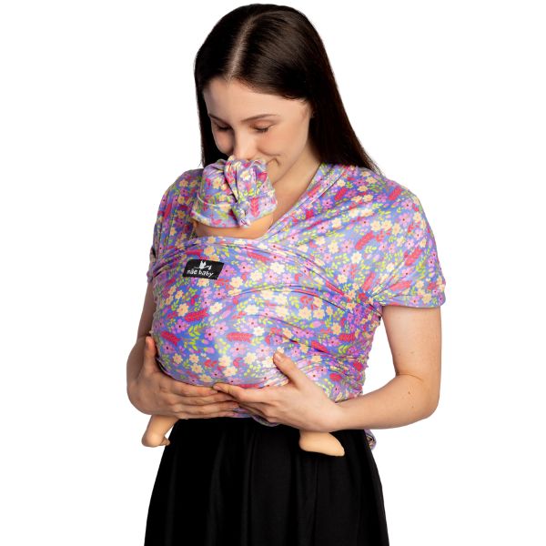 Mãe Baby Fular Ergonómico para Bebé| Portabebé | Fular Elástico Suave ...