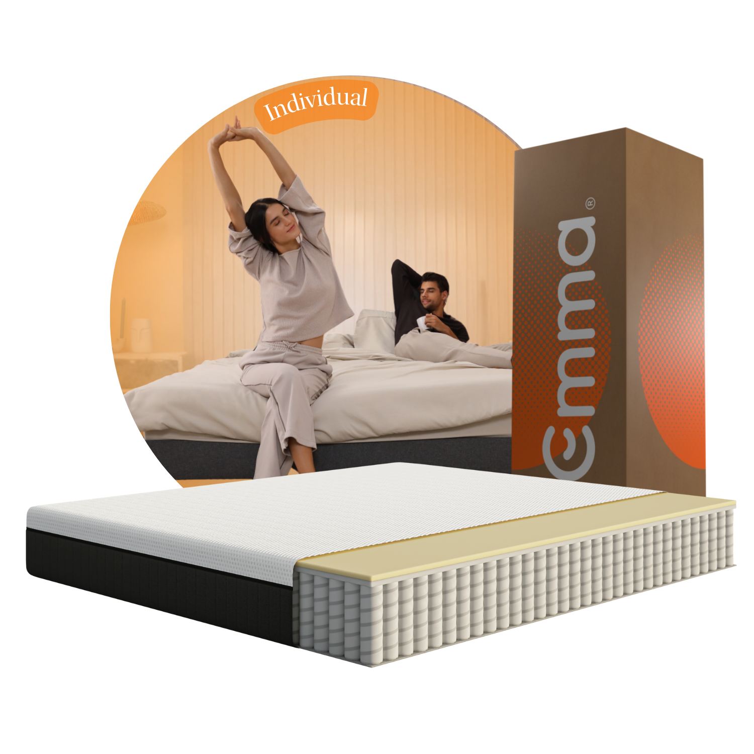 Colchón Emma Comfort Premium Individual