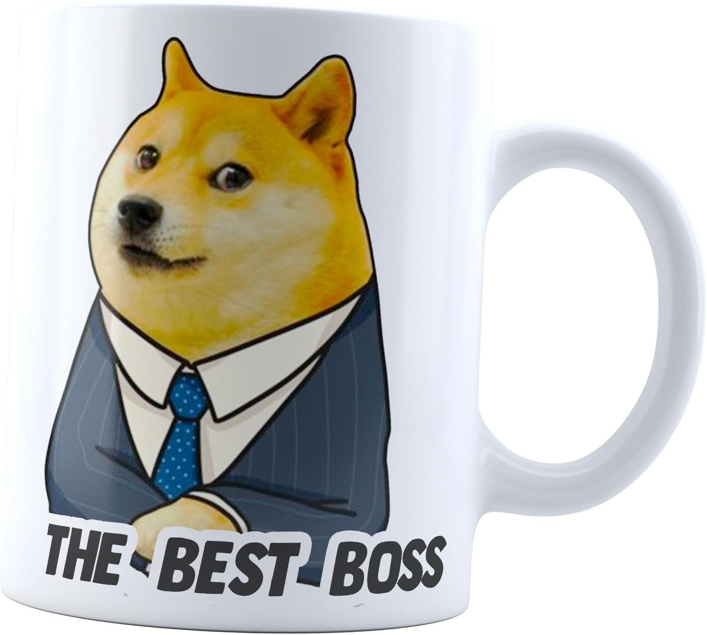 Taza Cheems the best boss | Frase meme divertida | perrito doge gomdin ...