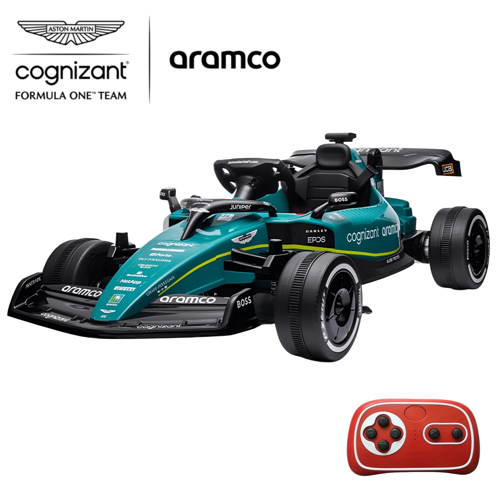 Montable Electrico para Niños Formula 1 Aston Martin F1 Racing Team ...