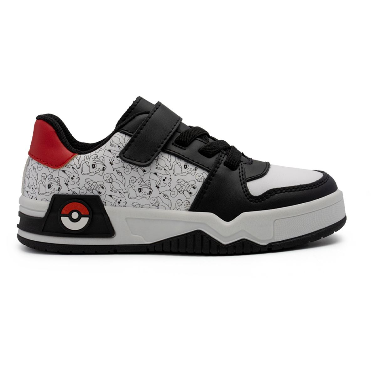 Calzado Pokémon Tenis Niño Blanco/Negro 18-21