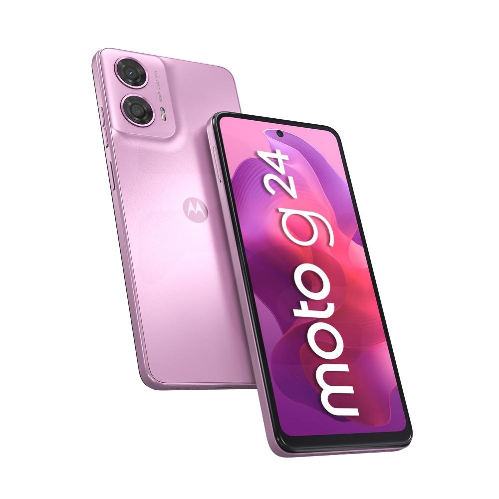 Motorola G24 128Gb 8Ram Dual Sim Color Lavanda Nuevo Liberado
