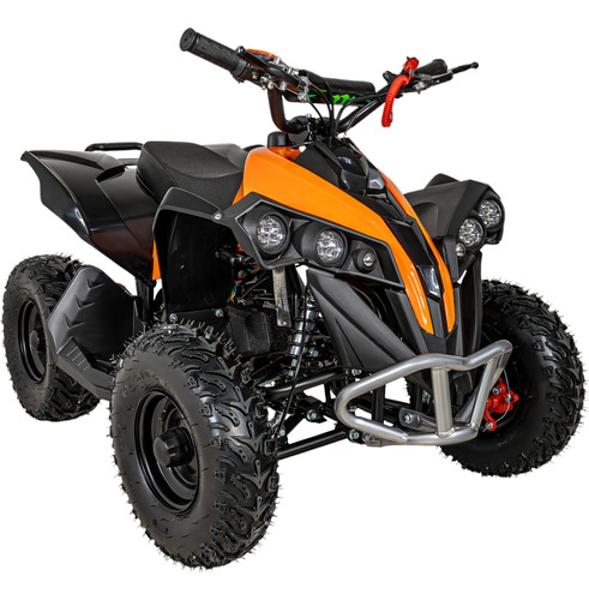 Cuatrimoto Motor A Gasolina 49cc Niños Montable Atv 45km/h Naranja Little Monkey