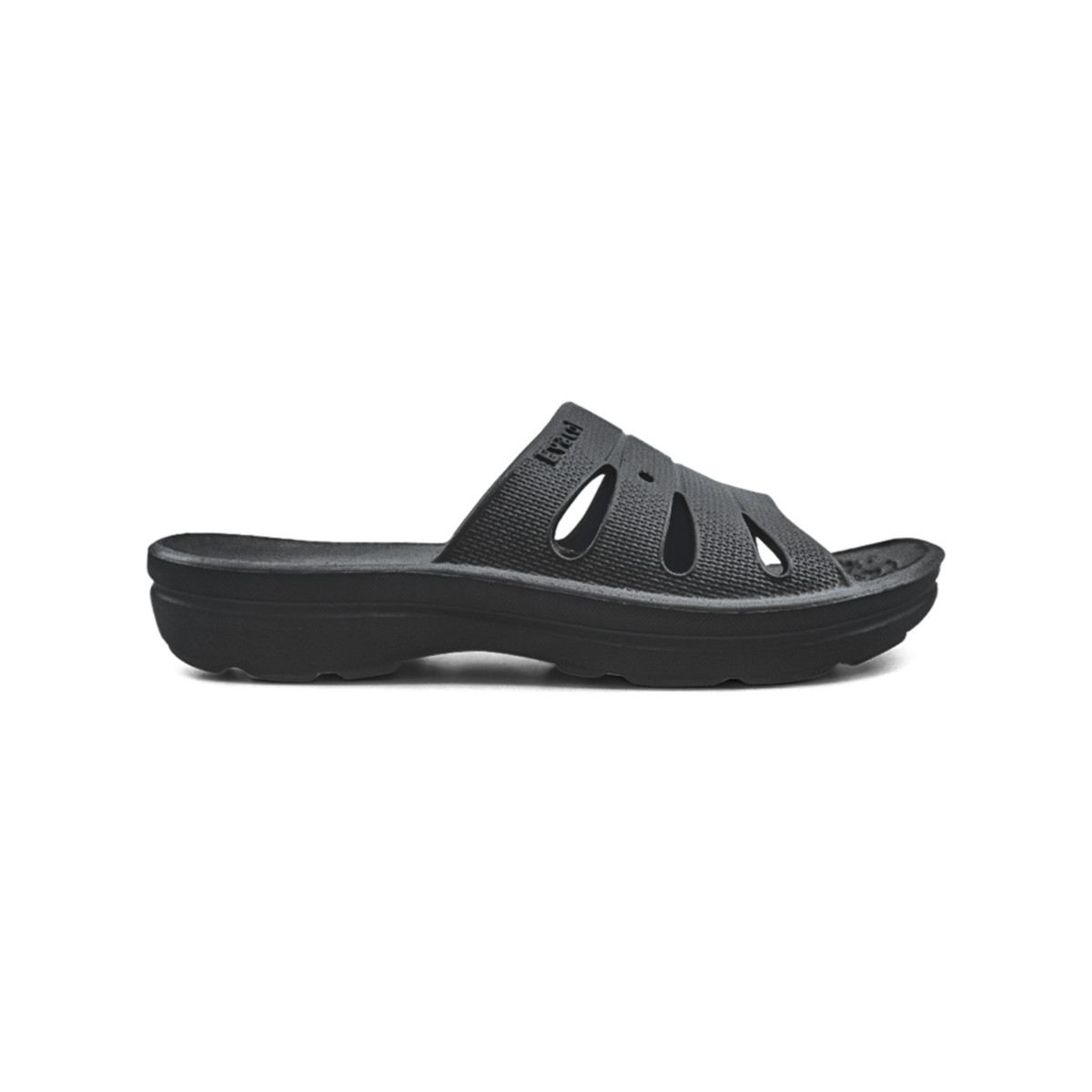 Sandalia Chancla Tipo Slider Evacol Color Negro Tallas 22-26