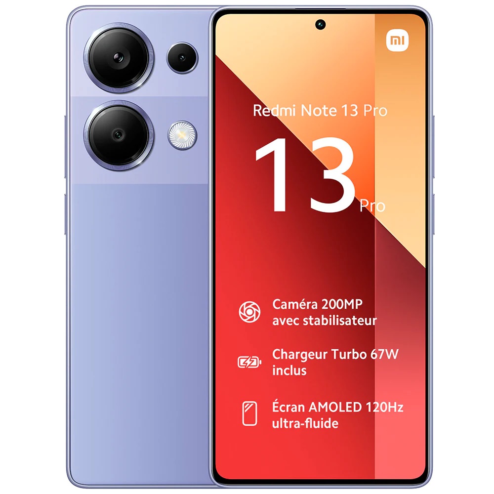 Xiaomi Redmi Note 13 Pro 4G Dual Sim 256GB de Almacenamiento + 8GB RAM ...