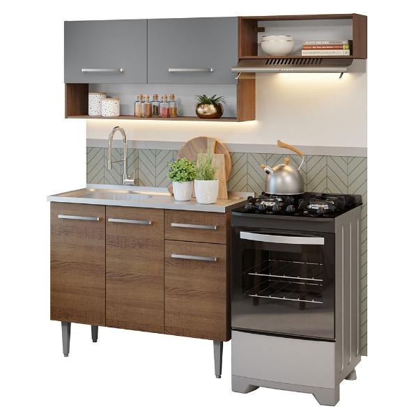 Cocina Integral Modular Madesa Emilly 165cm Con Tarja MG 09