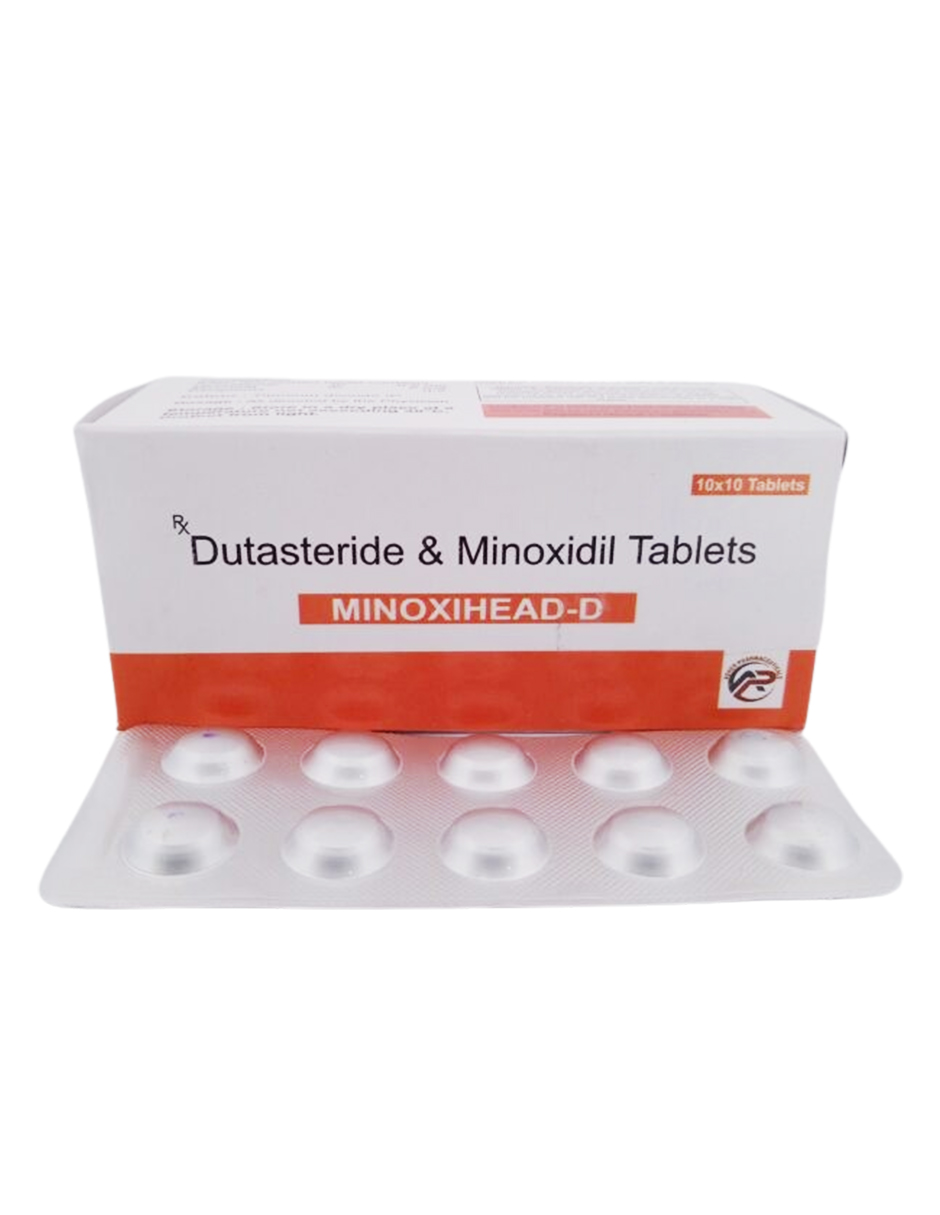 Minoxidil 5mg + Dutasterida 0.5mg 100 Tabletas