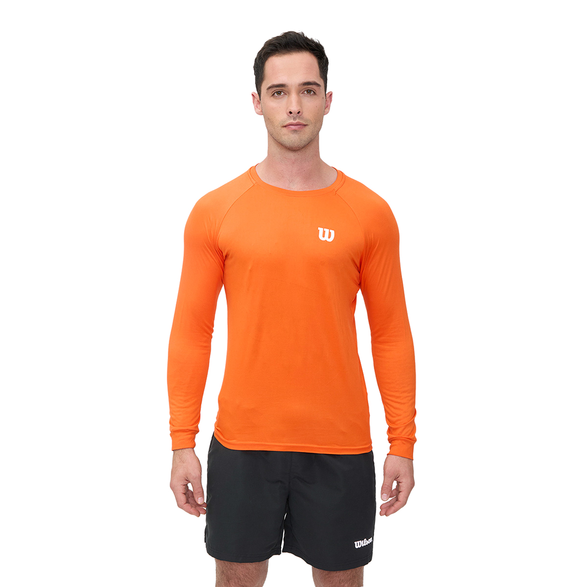 Playera Deportiva Wilson Manga larga Ultra Suave para caballero
