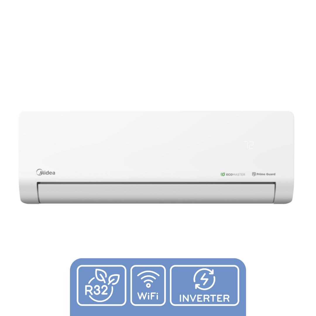 Minisplit Midea EcoMaster Inverter WiFi (1.5TON Frio y Calor 220V)