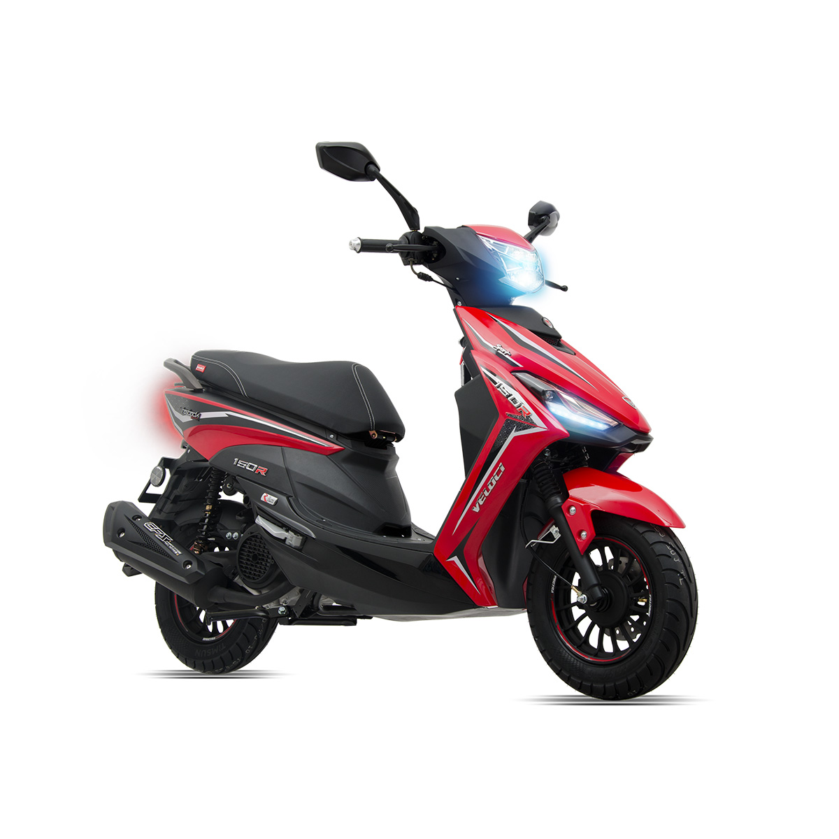 Motocicleta Veloci Hasback Sport 150CC Rojo 2024