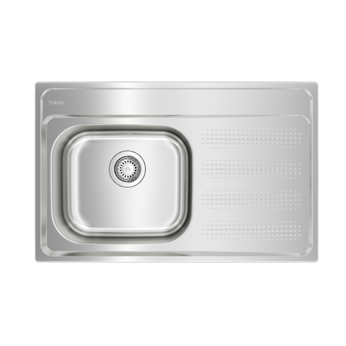 Tarja Empotrar Acero Inox Teka GALAXY 800 T-XP 1B 1D R BW Escurridor ...