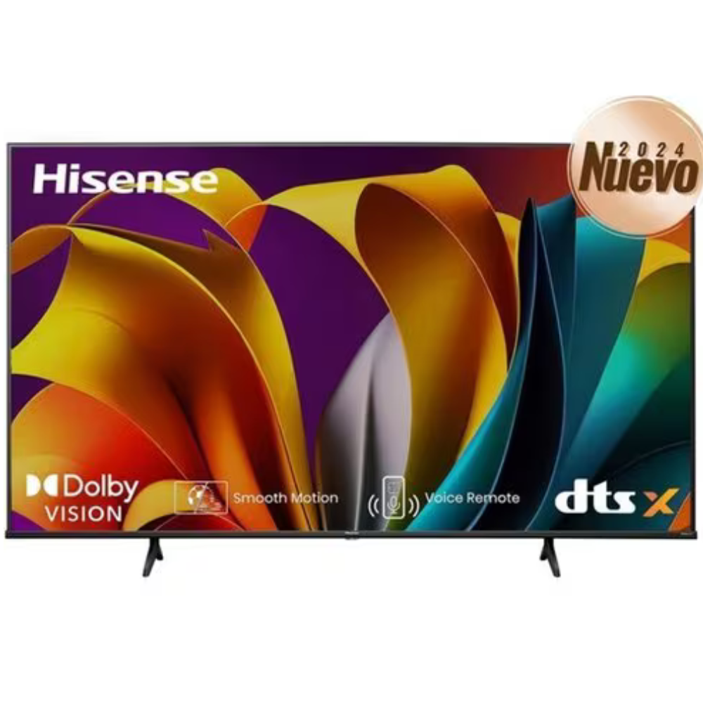 Hisense Smart TV LED 65A6N 65", 4K Ultra HD, Negro.